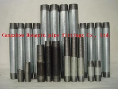 China Threaded pipe fittings,steel nipples. for sale
