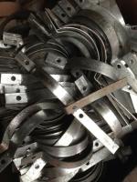 China Galvanized pipe clamp ,U type pipe clamp for sale
