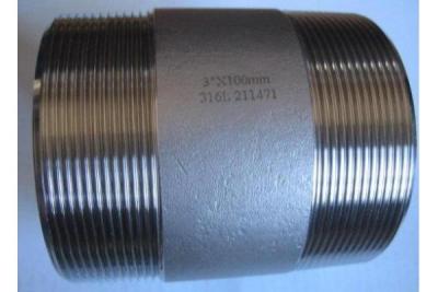 China stainless steel pipe nipples for sale