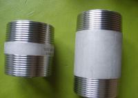 China AISI 206/304/316 stainless steel pipe nipples for sale