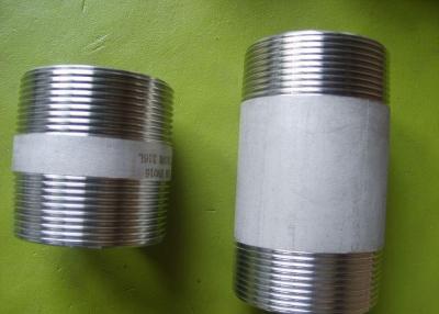 China AISI 206/304/316 stainless steel pipe nipples for sale
