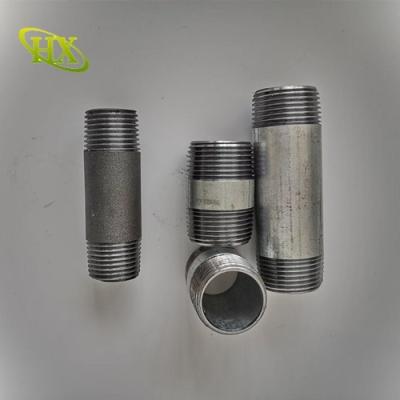 China DIN EN 10241 Steel pipe nipple size chart Cangzhou Hongxin China Supplier for sale