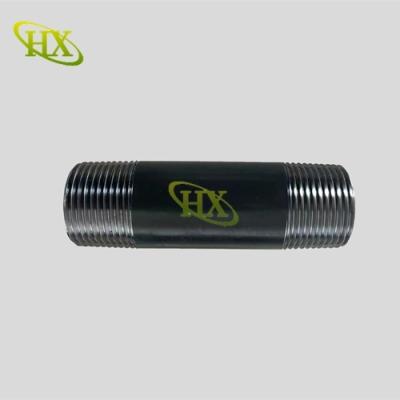 China 1/2 Inch Black pipe nipple size with BSPT thread | China manufacturer -Cangzhou Hongxin for sale