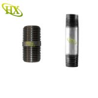 China Hot dip galvanized carbon steel pipe nipples for sale