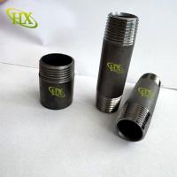China ANSI B1 20.1, SCH80 black Steel pipe nipple with NPT thread | Cangzhou Hongxin-China factory for sale