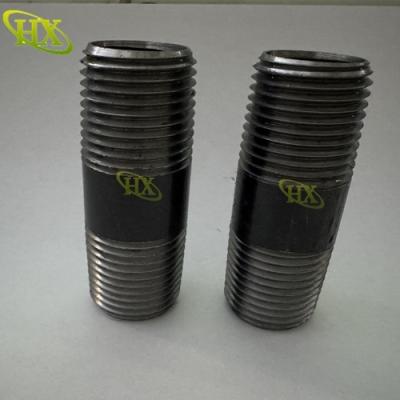 China Black Steel Pipe Nipple The Perfect Combination of Strength and Durability for sale