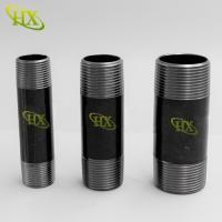China SCH160 Galvanized Steel Pipe Nipple for Heavy-Duty Applications BSP BSPT NPT DIN-2999 for sale