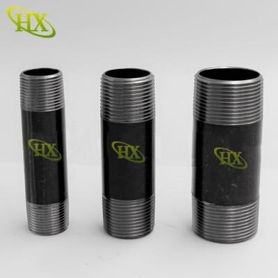 China SCH160 Galvanized Steel Pipe Nipple for Heavy-Duty Applications BSP BSPT NPT DIN-2999 for sale