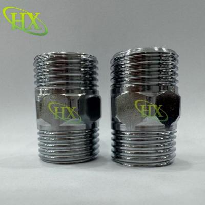 China Forged Stainless steel  304 Hex Nipple external  thread pipe nipple for sale