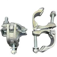 China EN74 BS1139 Steel galvanized forged pressed cast iron type swivel coupler clamp for sale