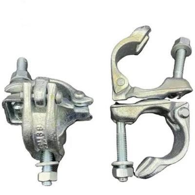 China EN74 BS1139 Steel galvanized forged pressed cast iron type swivel coupler clamp for sale