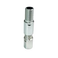 China Custom threaded brass and stainless steel  extension nipple precision plumbing pipe fitting corrosion resistant from india for sale