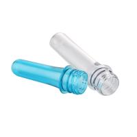 China Custom size transparent 24mm plastic PET 24/410 23g pet bottle preform for sale