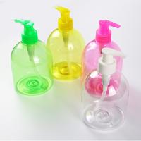China 500ml PET bottle with pump color customized for sale