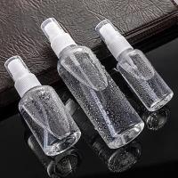 China Manufacturer Fine Clear Empty 30ml 50ml 60ml 100ml PET Mist Spray Bottle For Alcohol Gel Hand Sanitizer for sale