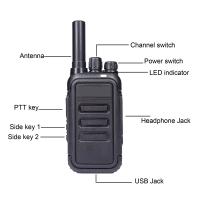 China WKTK Handheld VHF UHF Radio Long Range Intercom System for Restaurants Management for sale