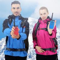 China Portable Radio for Hotel Outdoor Intercoms Black Digital Mobile Radio Walkie Talkie for sale