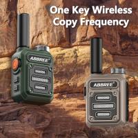 China ABBREE AR-63 Wireless Walkie talkie for Hunting Color Camo/Brown Talk Range 3km-10km for sale