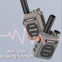 China ABBREE AR-63 Wireless Walkie talkie for Hunting Color Camo/Brown Talk Range 3km-10km for sale