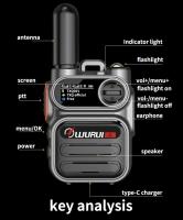 China 4G Wireless Mini Walkie Talkie for  Long-Distance Satellite Communication for sale