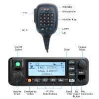 China 1000 channels Digital Mobile Radio VHF UHF 50W High Power Walkie Talkie TYT MD-9600 for sale