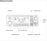 China 1000 channels Digital Mobile Radio VHF UHF 50W High Power Walkie Talkie TYT MD-9600 for sale