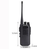 China 2023 6W UHF Handheld Walkie Talkie Two-Way Radio Station Transceiver Communicator with USB Charging for sale
