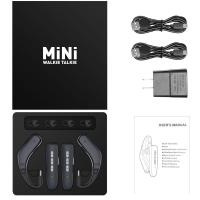 China Handheld WLN KD-C23 Mini Ear-Hook Intercom  for Two-Way Radio Communication for sale