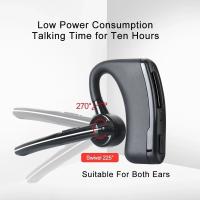 China PTT Mic Headset for BAOFENG Walkie Talkie Noise Cancelling and Others Wireless Headset for sale