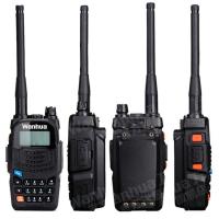 China Long Range Radio WKTK UV6S Private Mold Two Way Handheld UHF Walkie Talkies for sale