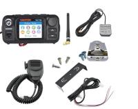 China LTE IP Network POC UHF VHF Mobile Car Radio with 4G LTE POC 25w Dual Band Analog Radio for sale