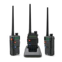 China Handheld Walkie Talkie BF UV5R 8w Dual Band UHF VHF Ham Radio 400-470MHz 3km Range for sale