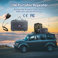 China Marine Car Radio Full Duplex Two Way Radio Repeater LCD Mini UHF or VHF 10W Customizable for sale