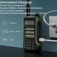 China UHF USB Charger Vox PC Programming Wireless Walkie Talkie for Hiking and Mountaineering for sale