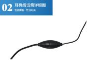 China Baofeng Compatible Walkie-talkie Headset 403-470HZ Frequency Range 5km Talk Range K Head for sale