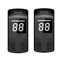 China Long Range Mini Walkie Talkie for Hotel and Restaurant ET800 Rechargeable Collar Clip for sale