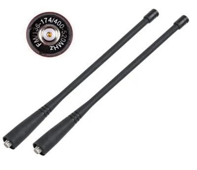 China 50 Ohm Impedance High Gain Dual Band Walkie Talkie Antenna for VHF UHF Communication for sale