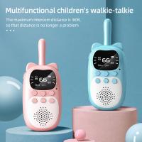 China 20 Storage Channels Handheld Walkie Talkie For Children 3km ABS Plastic Remote Toy for sale