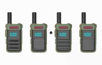 China 2W/0.5W Output Power Walkie Talkie POC Radio with Wifi Network and Black Android Speaker for sale