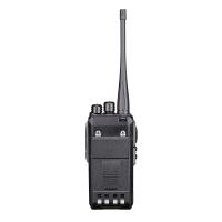 China UHF Ham Radio Handheld Walkie Talkie Black 5W Output Power 3800mAh Intercoms Woki Toki for sale