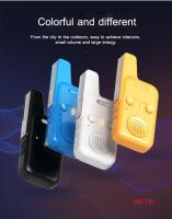 China Economy Handheld Two Way Radio Wireless UHF 400-470MHz Walkie Talkie with 3.7V Voltage for sale