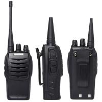 China Black Long Distance Wanhua FM Radio Fast Charge Transceiver with Private Mold for sale