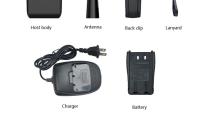 China Original Handheld Radio with 5watt VHF UHF Frequency Type and Long Range Intercoms for sale