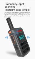 China G68 Two Way Radios Walkie Talkies with 2W/0.5W Output Power and Long Distance Antenna for sale