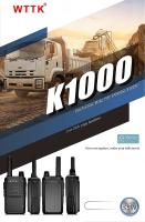 China WKTK K1000 UHF Dual Band Long Range Walkie Talkie Ham Two Way Radio for sale