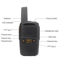 China 16 Channels Storage Cost Competitive VHF UHF Walkie Talkie for Hiking and Restaurant for sale