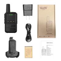 China 2w Uhf Mini Size Two Way Radio Walkie Talkie for 2022 WLN KD-C56B FCC Certificated for sale