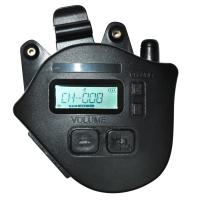 China 400-470 MHZ Speaker Channel Lamp Technology Black Walkie Talkie with 2-20km Talk Range for sale