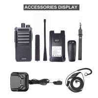 China 400-470MHz Frequency Range Professional Walkie Talkie with WiFi and Waterproof Design for sale