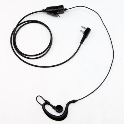 China Microphone Earphone for Icom Two Way Radios Walkie-talkie Air Tube Wireless Delay Time for sale